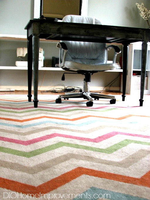 Multi Color Chevron Mohawk Rug & Mohawk Rug Giveaway! - DIO Home ...