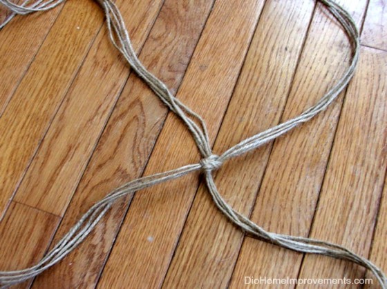 DIY Knotted Jute Rope Jug - Knockoff Tour - DIO Home Improvements