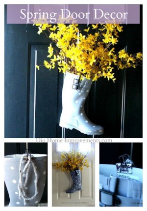 Spring Door Decor - DIO Home Improvements