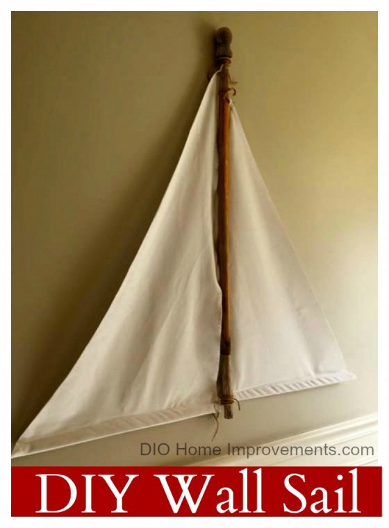 DIY Wall Sail - DIO Home Improvements